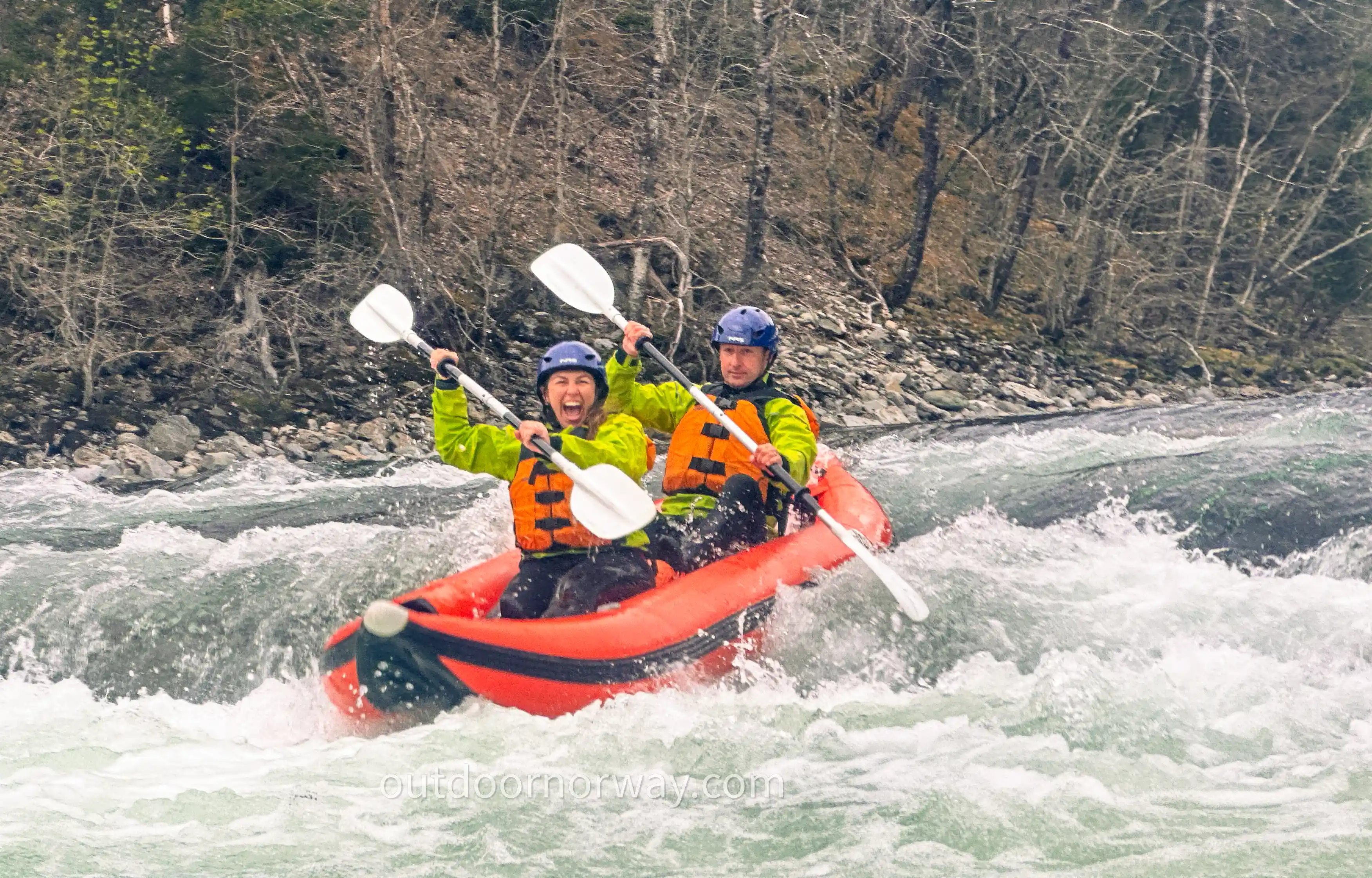 Scenic River Duckie Tour on Raundal River in Voss, Norway